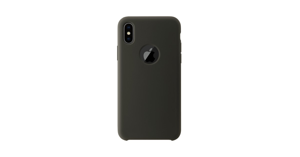 Coque en gel de silicone doux pour Apple iPhone X, Vert olive foncé ...